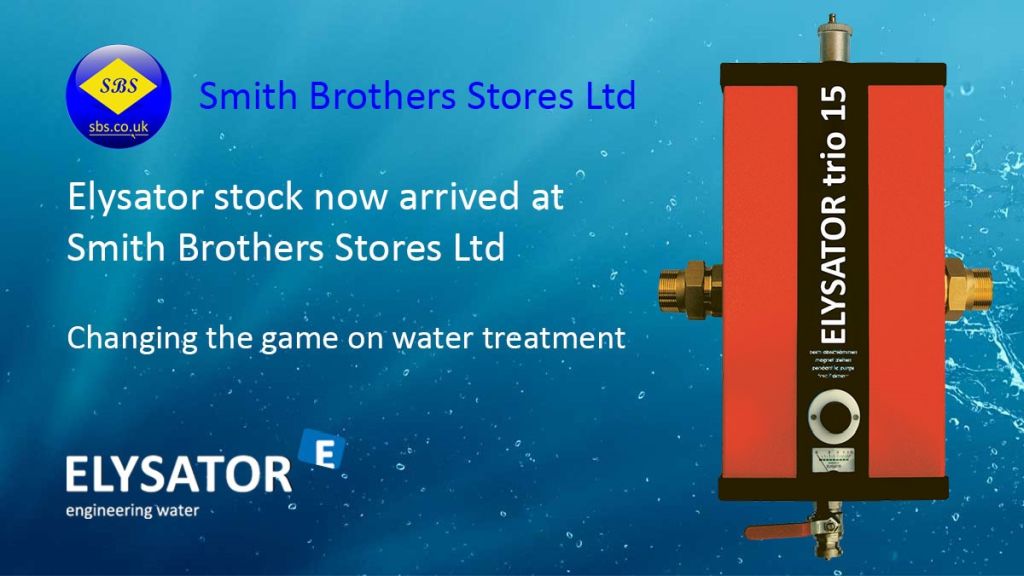 Elysator units now in stock - Smith Brothers Stores Ltd