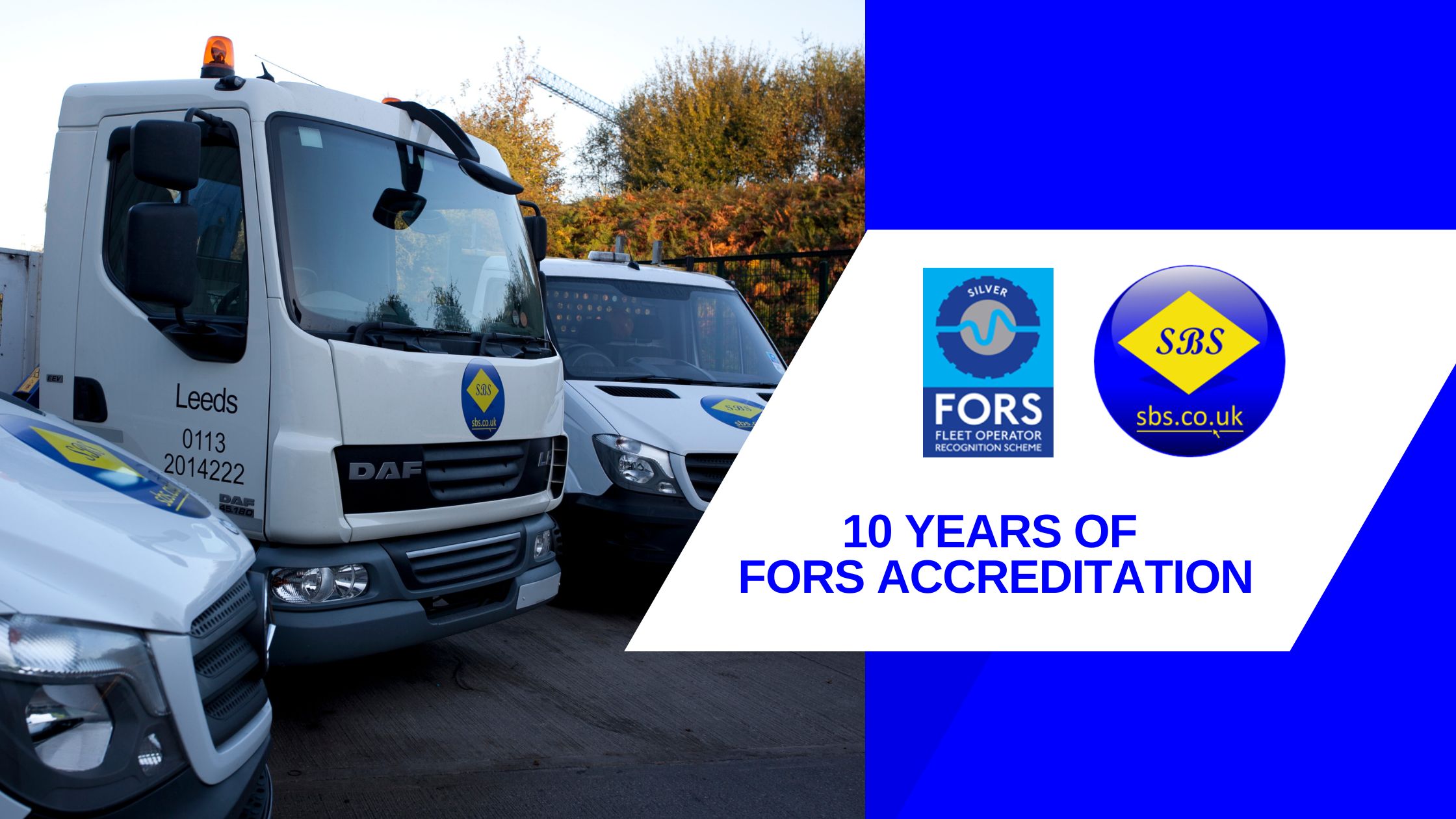 10 years of FORS Accreditation - Smith Brothers Stores Ltd