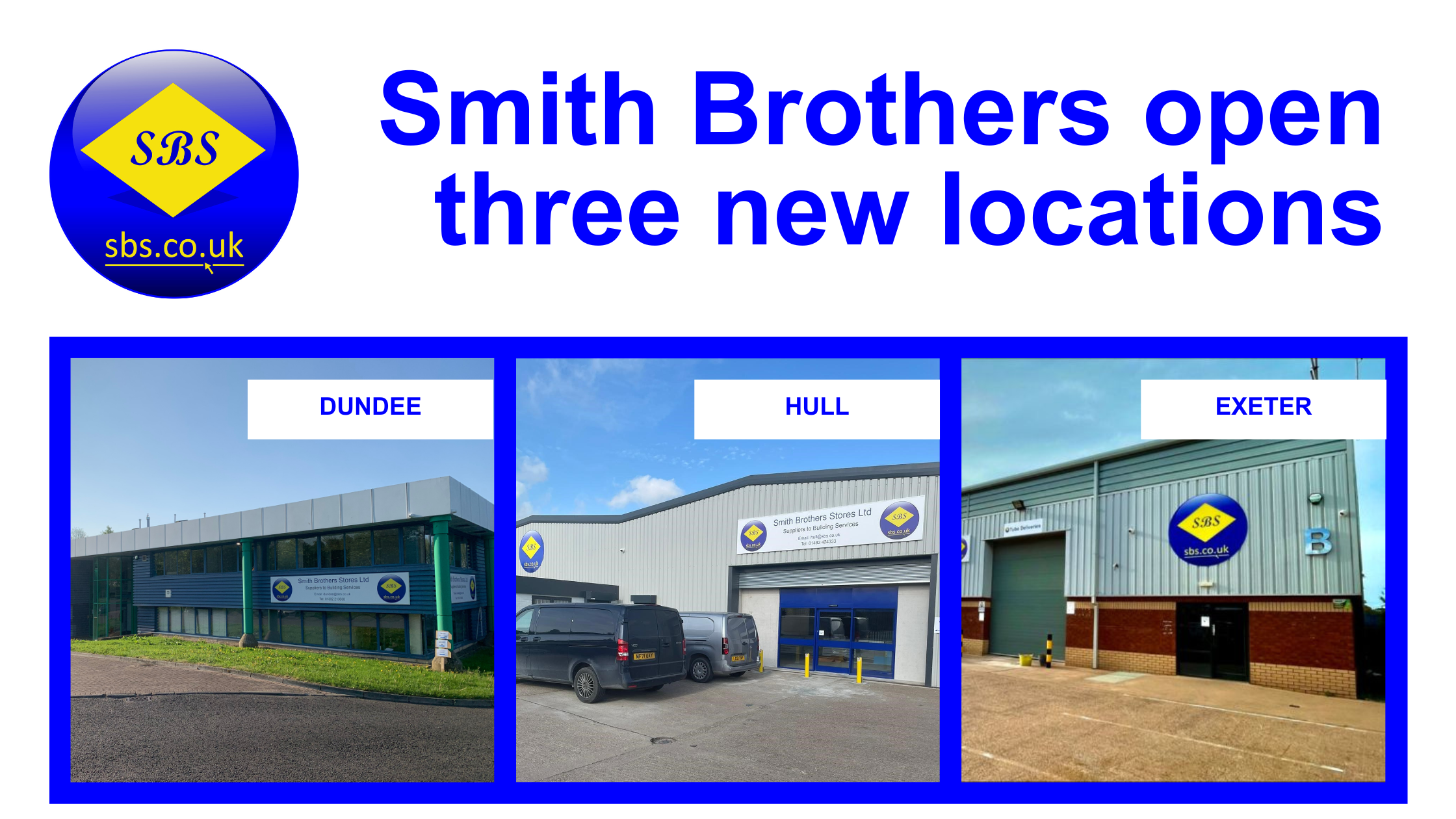 Smith Brothers open three new locations - Smith Brothers Stores Ltd