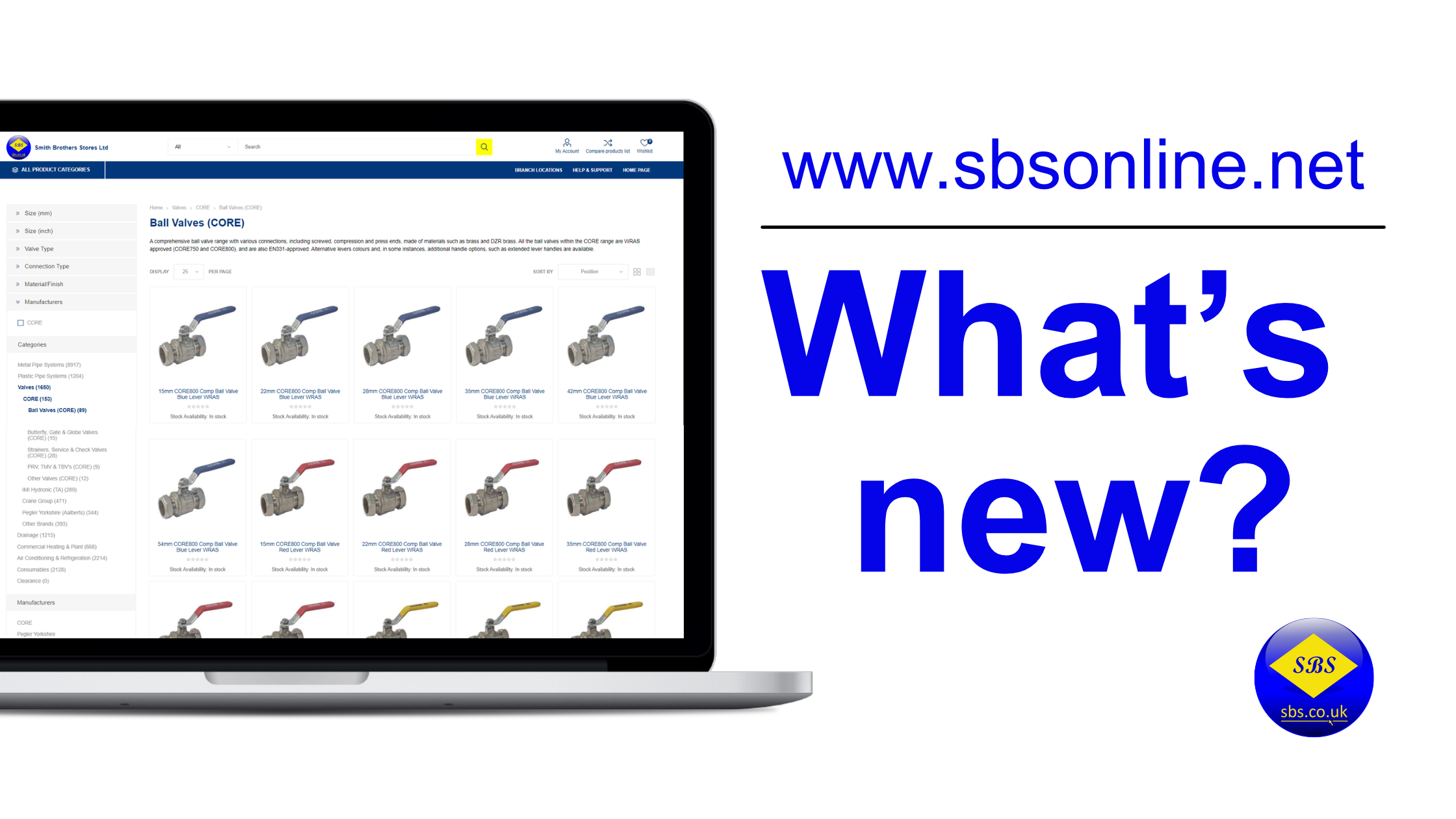 www.sbsonline.net – What’s new? - Smith Brothers Stores Ltd